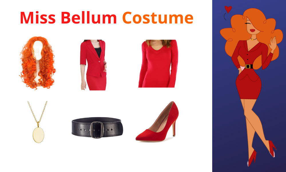 The Glamorous Look with Miss Bellum Costume - Costume's Planet