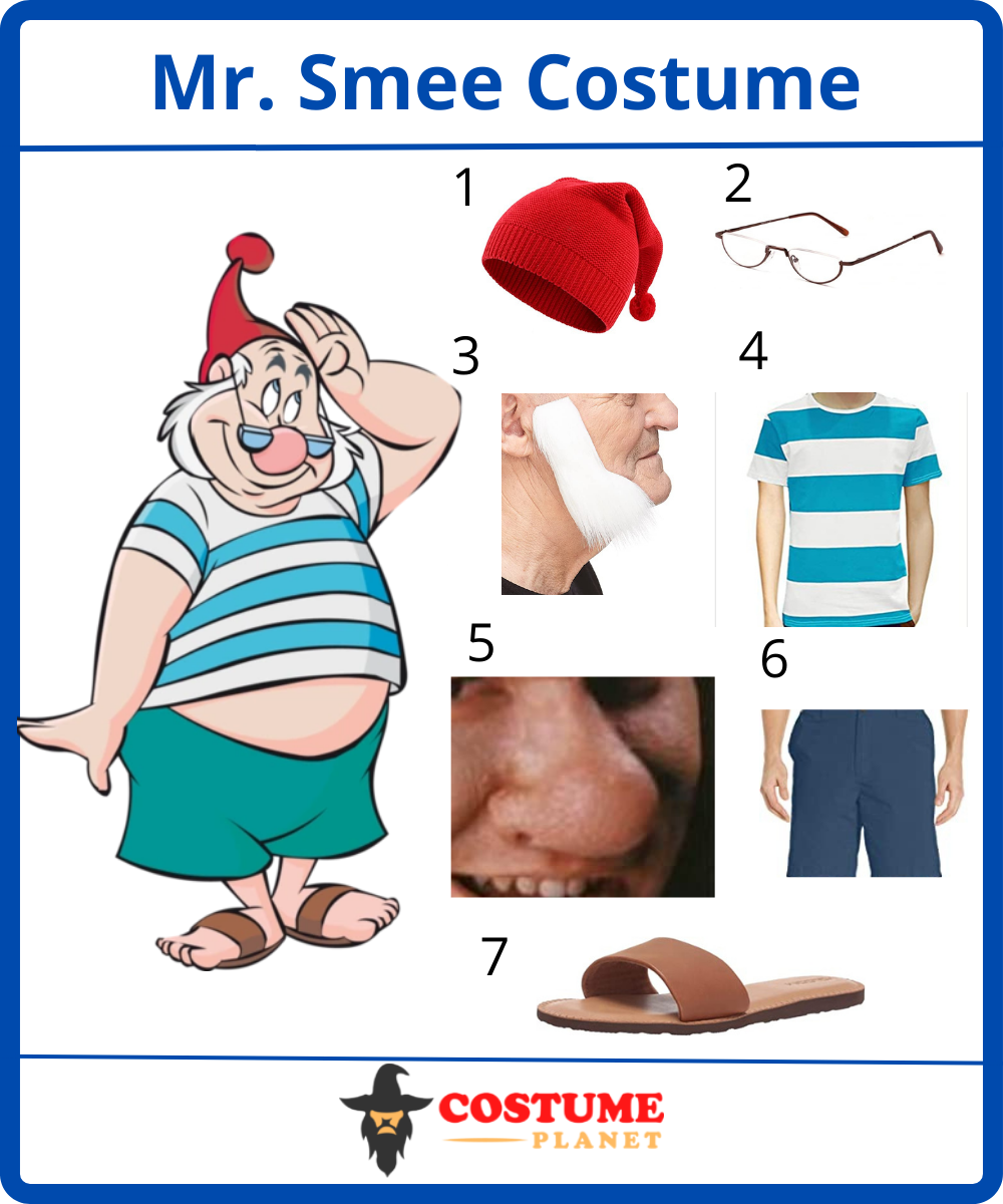 Create a Magical look with Mr. Smee Costume Costume's Planet