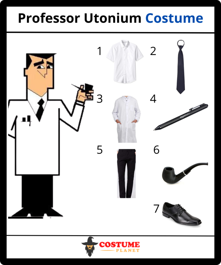 The Magnificent Look with Professor Utonium Costume - Costume's Planet