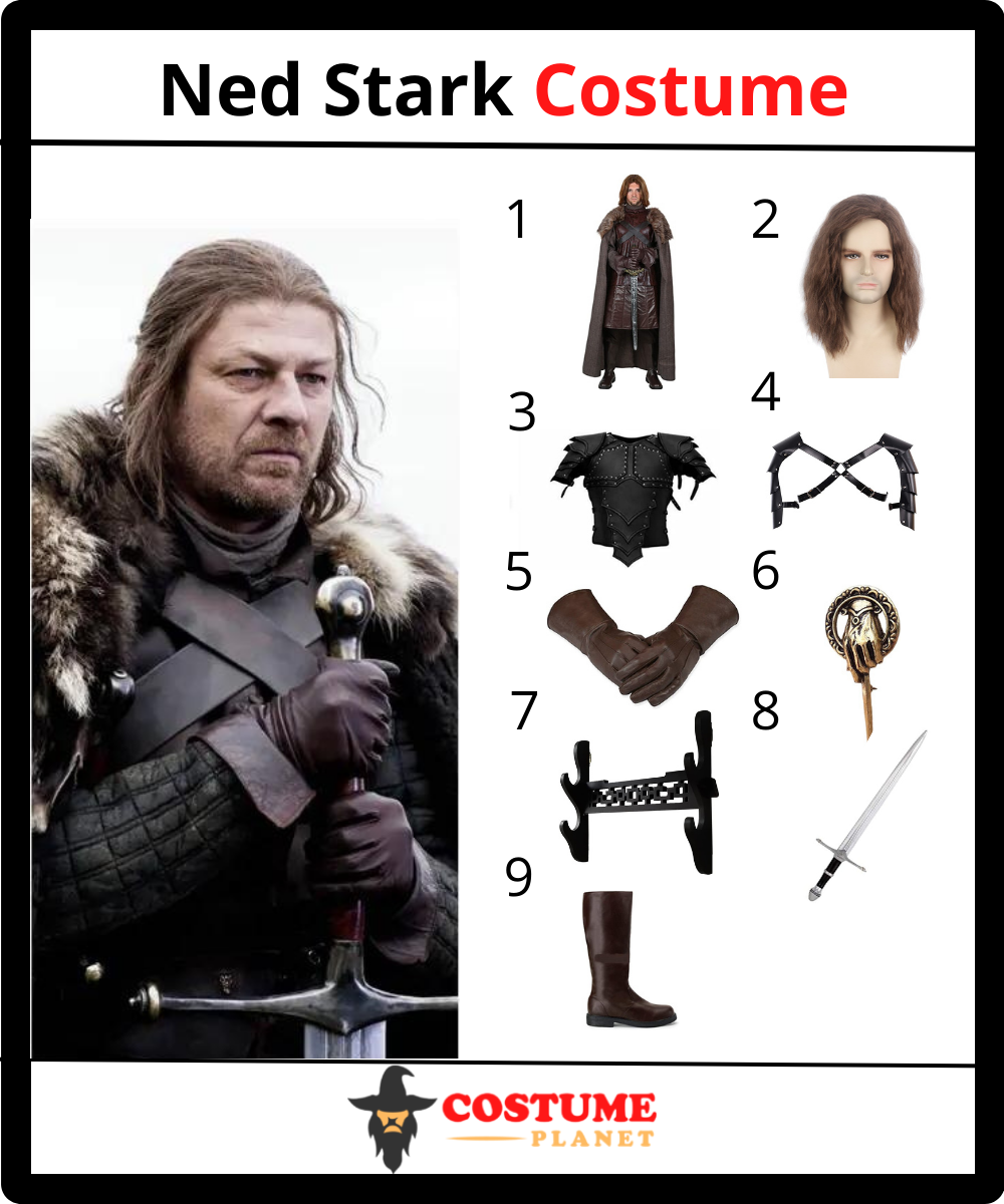 Ned Stark Costume: Be the Hero of Party in Winterfell Style