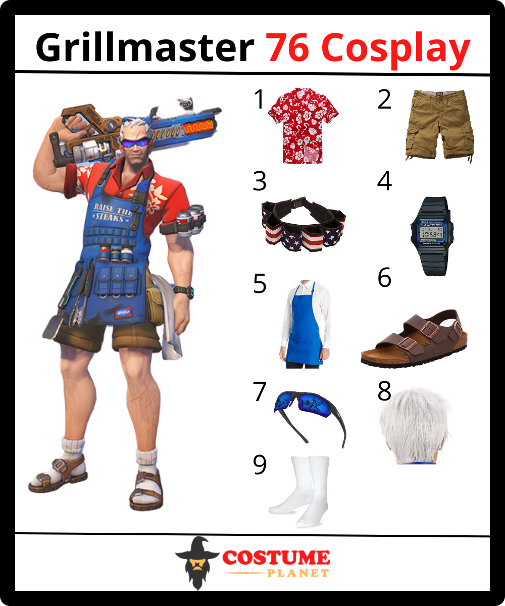The Spectacular Look with Grillmaster 76 Cosplay - Costume's Planet