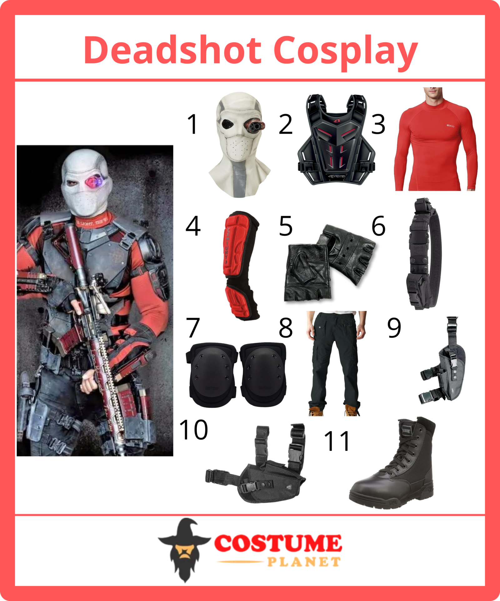 Deadshot Cosplay: The Magical style with Deadshot