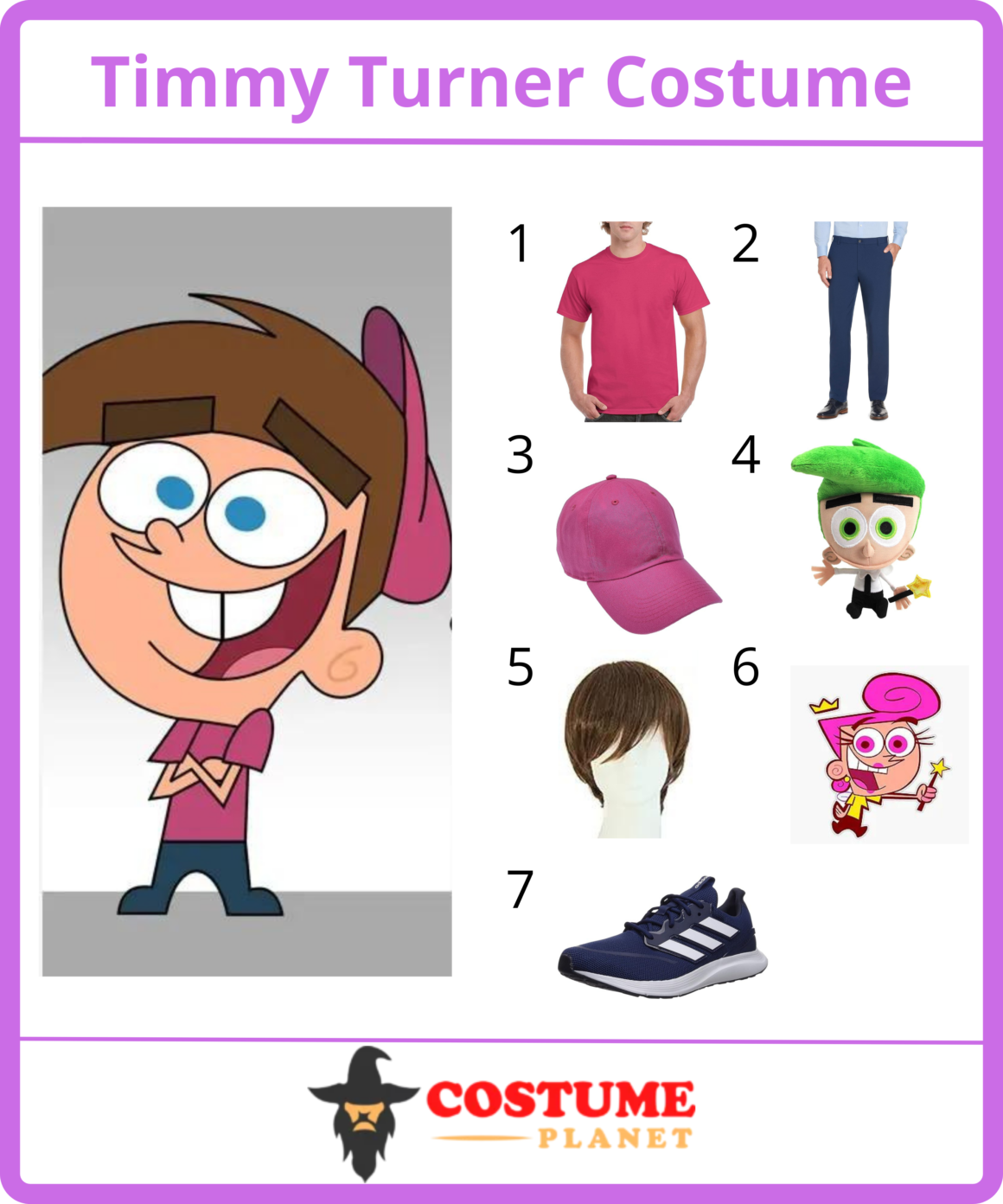 Timmy Turner Costume; A Magical Transformation Guide