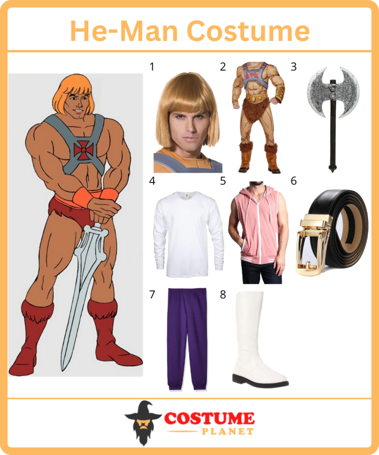 He-Man Costume: Unleash Your Inner Hero with This Powerful Outfit